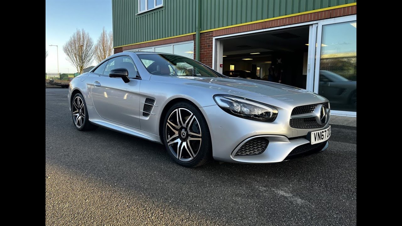 2017 Mercedes SL 400 AMG LINE For Sale in Louth Lincolnshire - YouTube