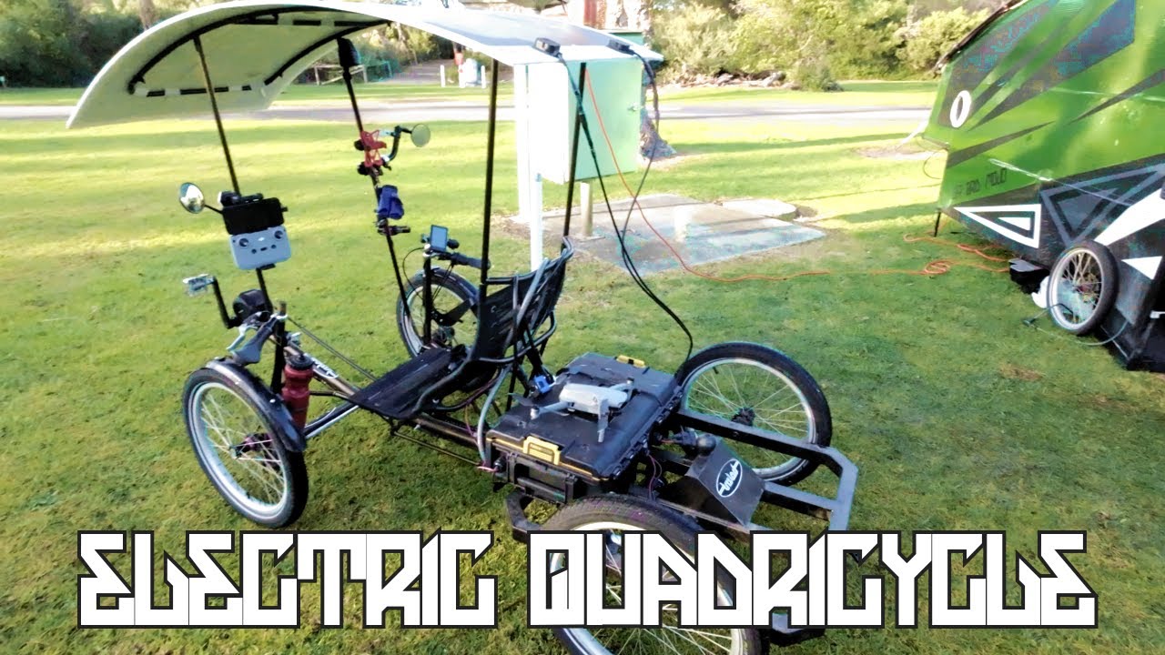 Electric Quadricycle - Micro Camper - Nomad - Episode 27 - YouTube
