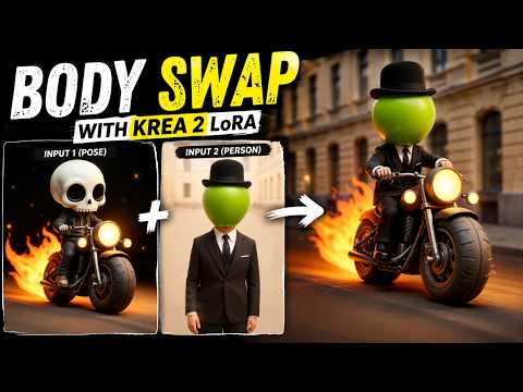 Krea 2 LoRAs You Should Try! Style Transfer, Head Swap & Body Swap (ComfyUI Tutorial)