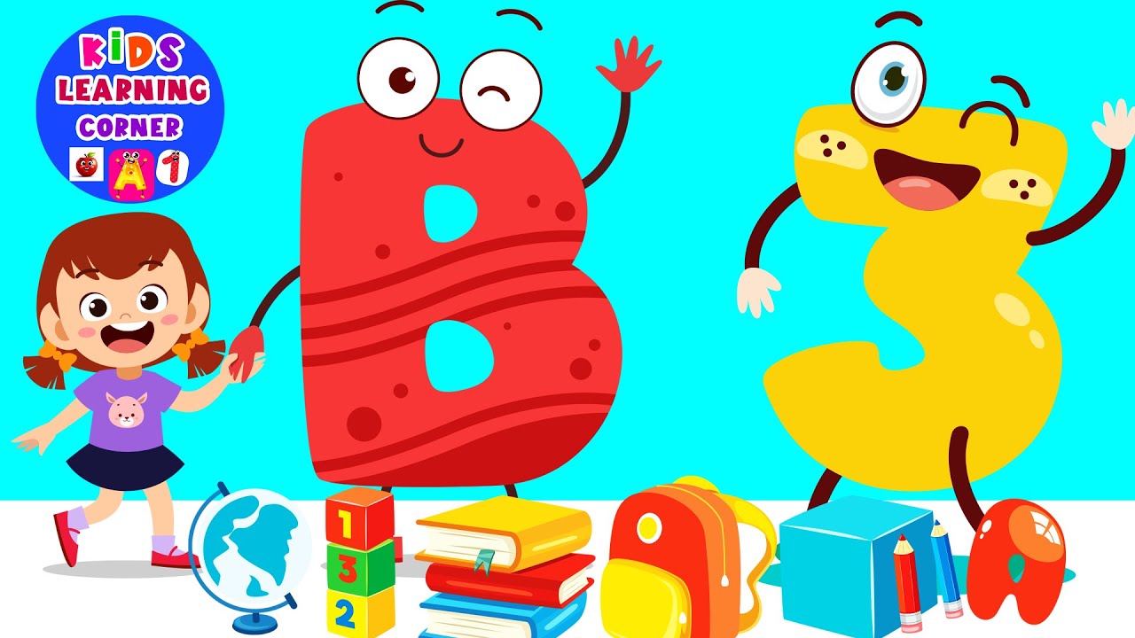 Best ABC &123 Learning For Toddlers | ABC and Numbers For Preschool ...