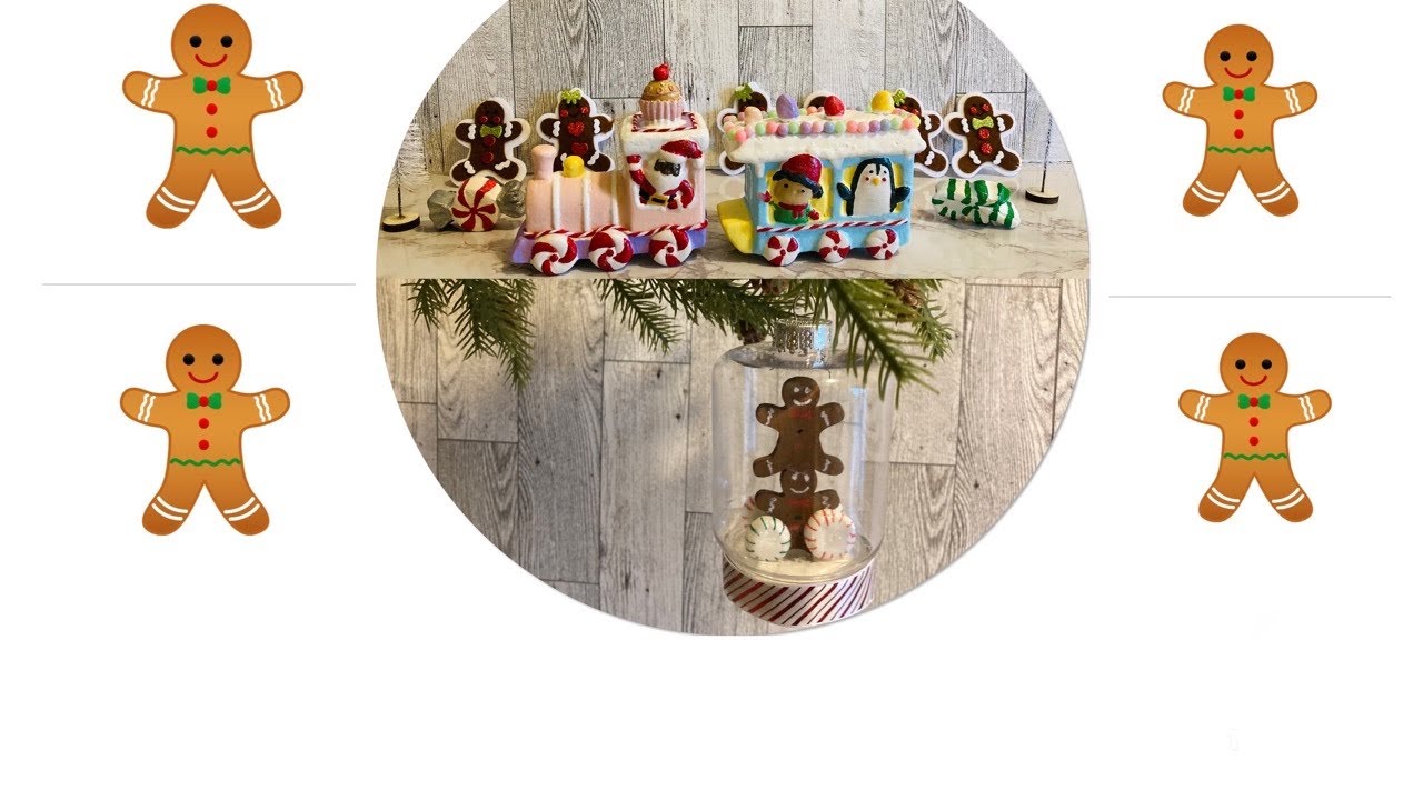 Sweet Gingerbread Diys l Homemade Gingy Diys l DollarTree Crafts - YouTube