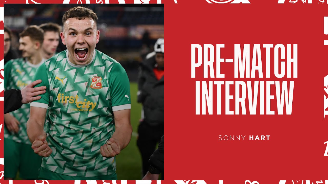 Sonny Hart previews FA Youth Cup tie against Manchester United ...