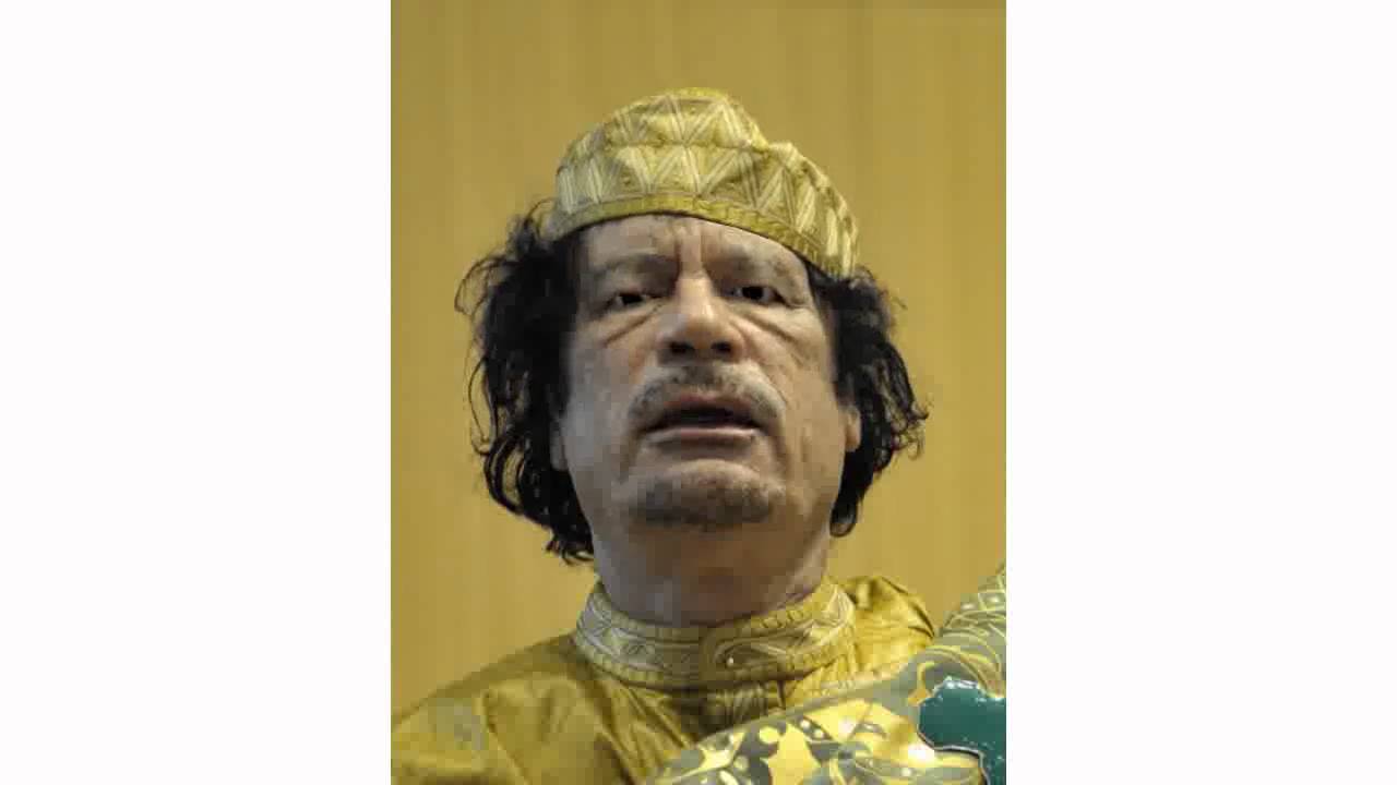 Muammar Khadaffi never before seen homemade video... - YouTube