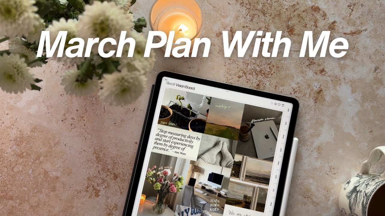 March 2024 Plan With Me - YouTube