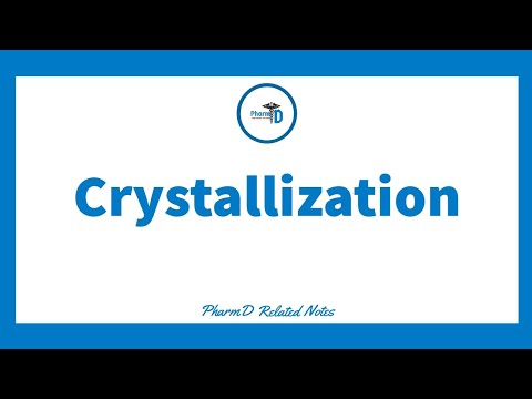 crystallization - YouTube