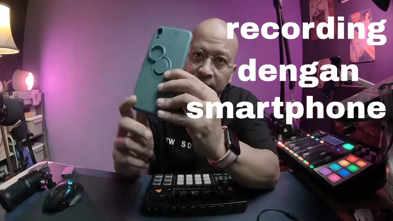 Recording dengan smartphone, cara rekam audio di hp - YouTube