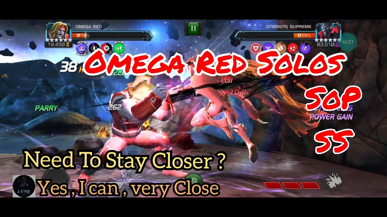 Omega Red Solos SOP Symbiote Supreme - YouTube