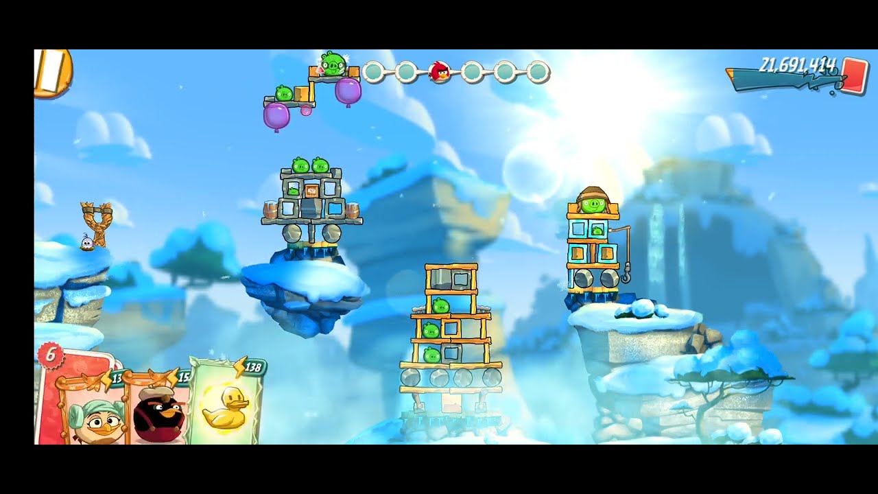 Angry Birds 2 Hard Level 616 Walkthrough - YouTube