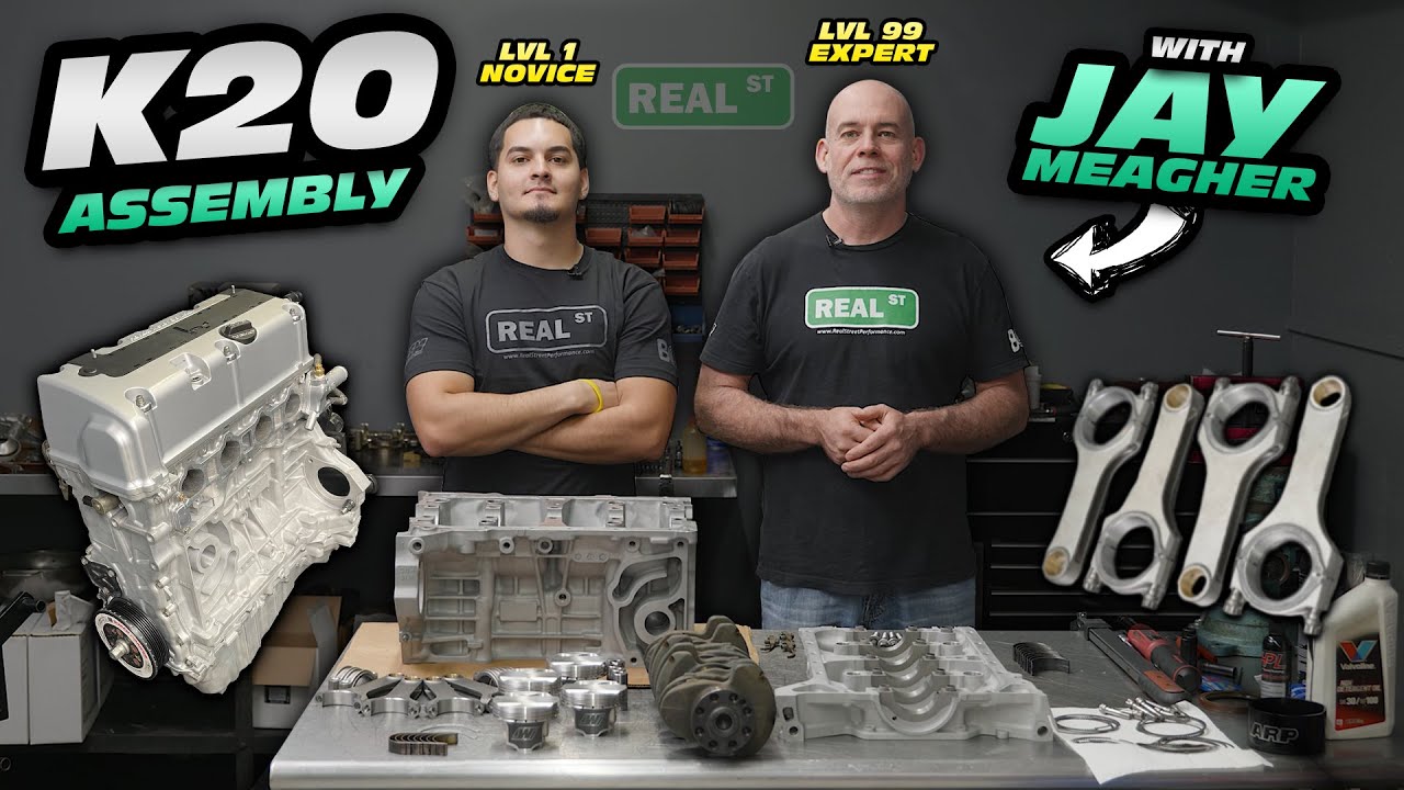 Building a Honda K20 | Jay Teaches Novice the SECRETS of Engine Building! - YouTube
