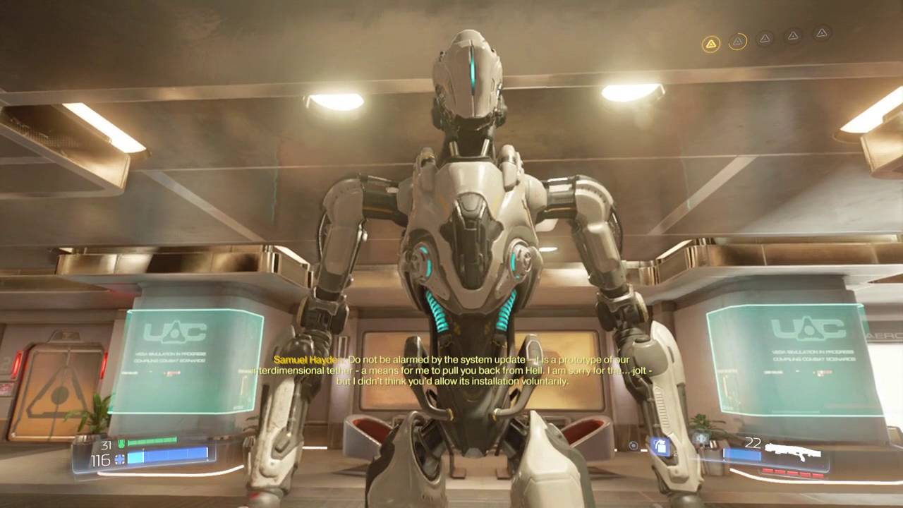 Doom 100% Walkthrough Part 8 No Commentary - YouTube