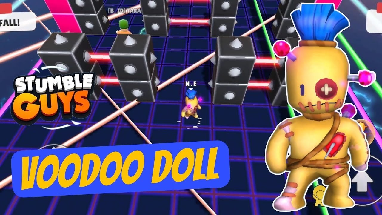 Cobain Voodoo Doll Skin Mythic | Laser Dash LEGENDARY - Stumble Guys ...