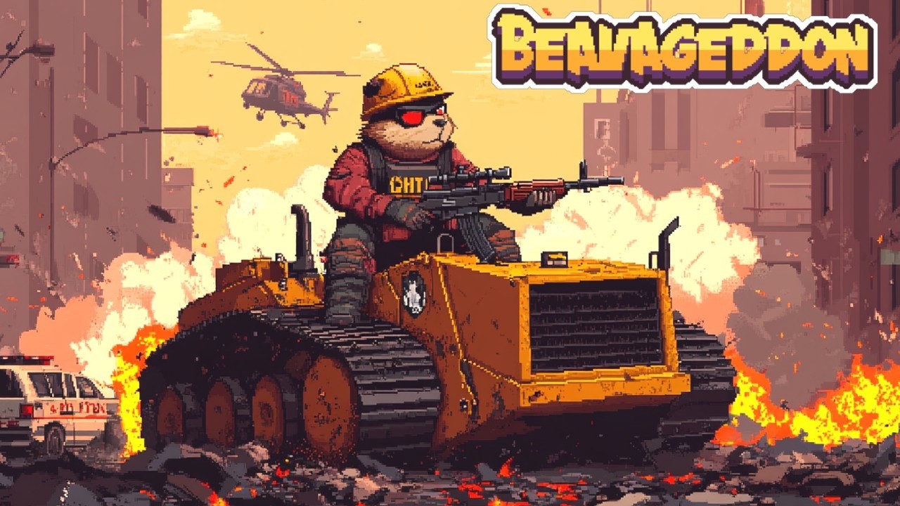 Destroying Cities as a Beaver in a Bulldozer! | Beavageddon - YouTube
