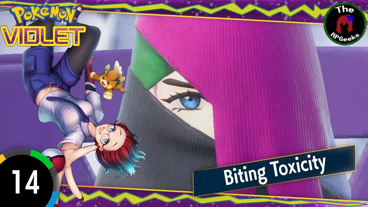 Biting Toxicity - Pokemon Violet - 14 - YouTube