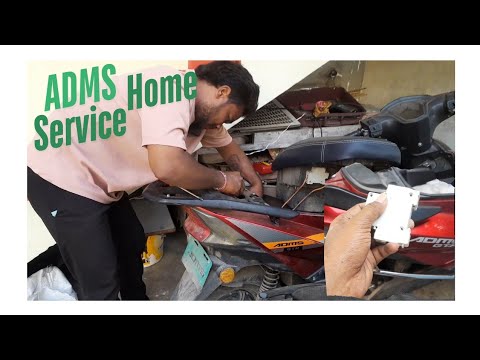 ADMS GTR home service ×2 #ADMS #evscooty #electricscooter - YouTube