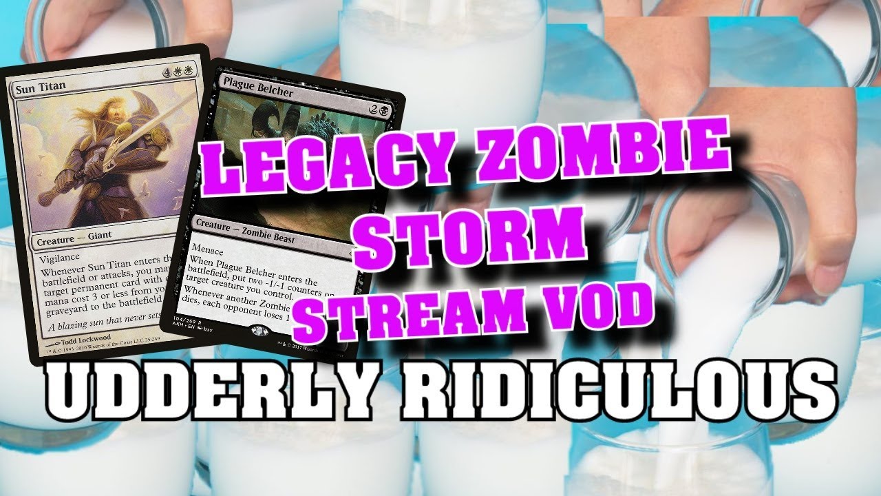 Zombie Storm, and lots of Udders - Legacy Combo Stream VOD - YouTube