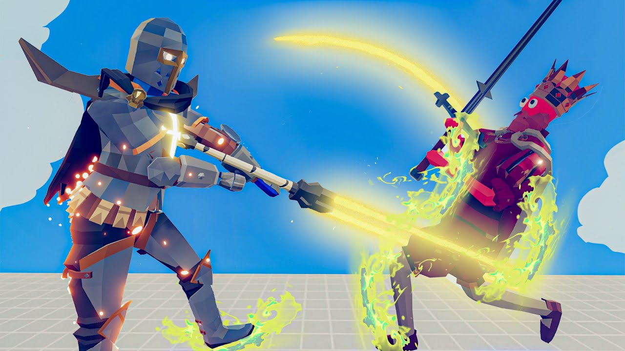 WARRIOR NEON SWORD vs EVERY UNIT | TABS - Totally Accurate Battle ...