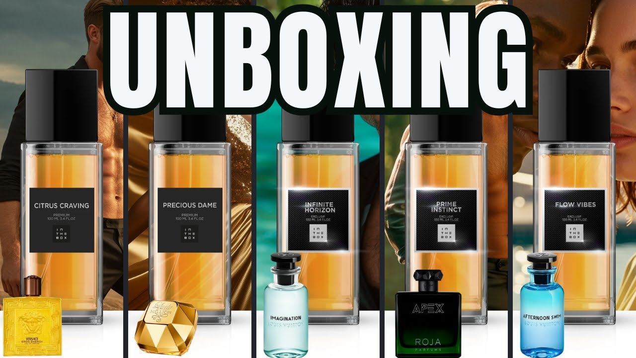 Lançamentos da In The Box - Unboxing e Primeiras Impressões #perfume # ...