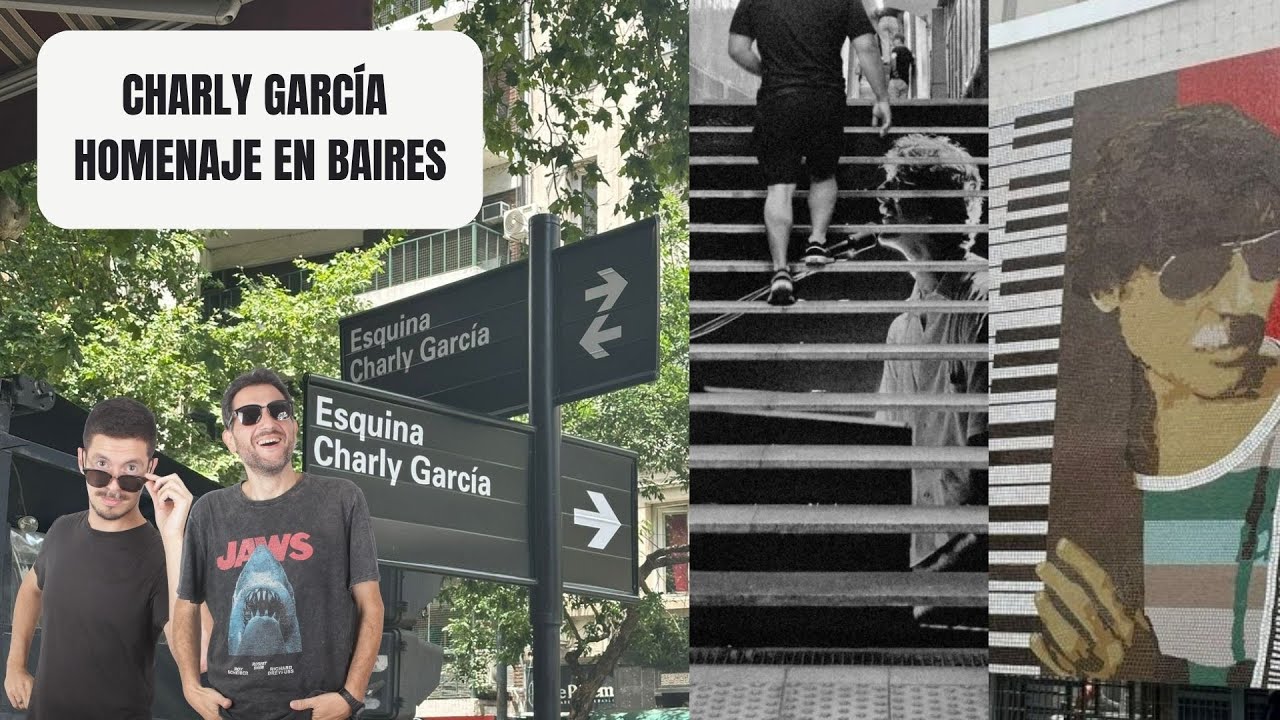 Charly García corner en Buenos Aires - YouTube