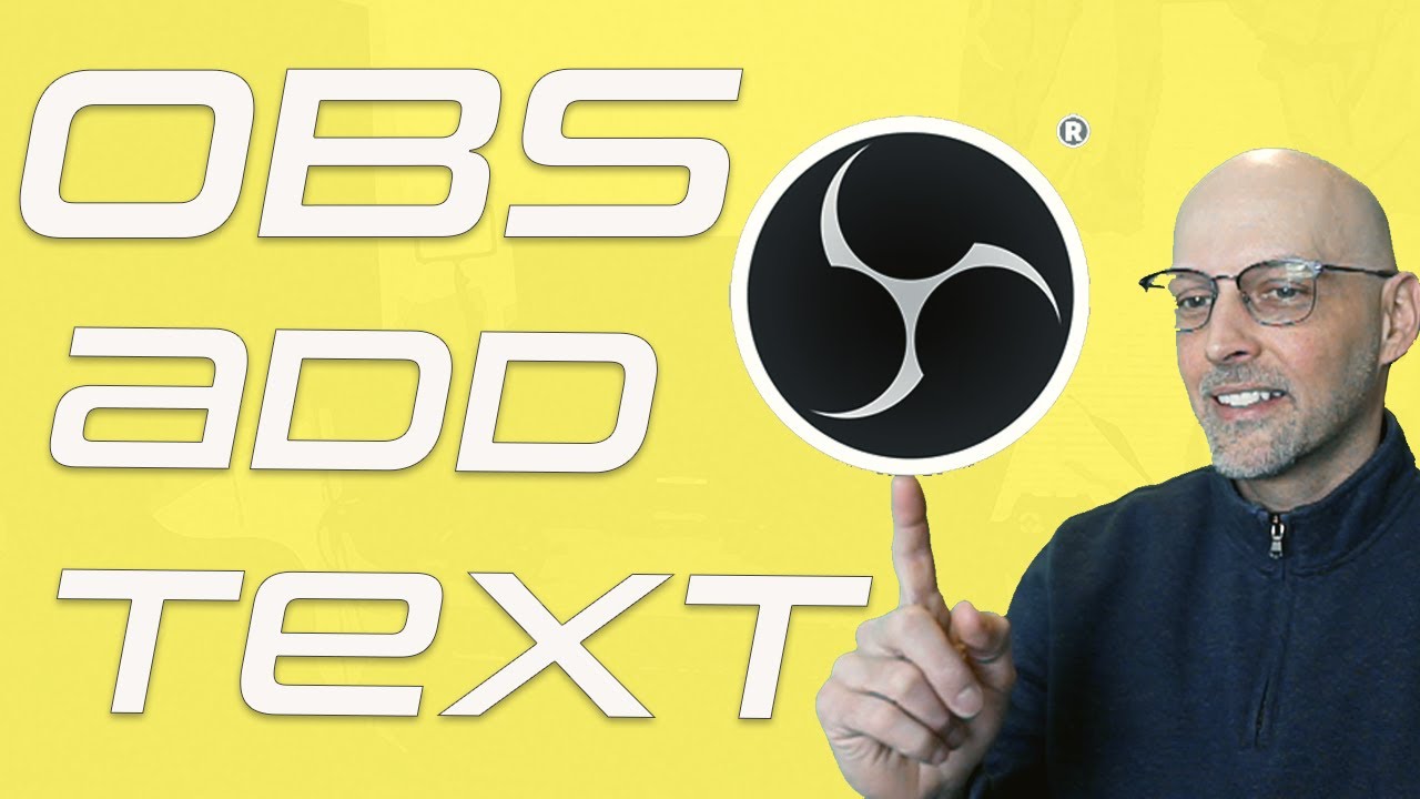 How To Add Text In OBS Studio YouTube How To Add Text In OBS Studio YouTube