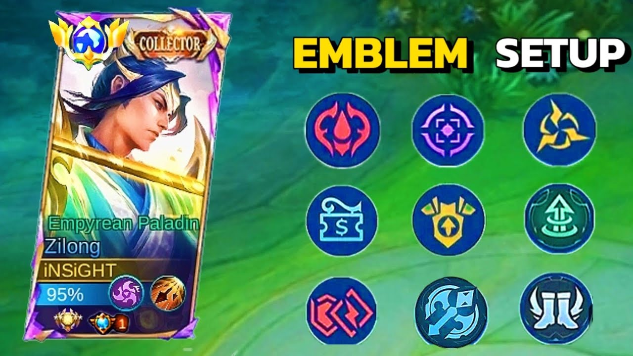 Zilong's NEW Emblem Setup Is BROKEN! - YouTube