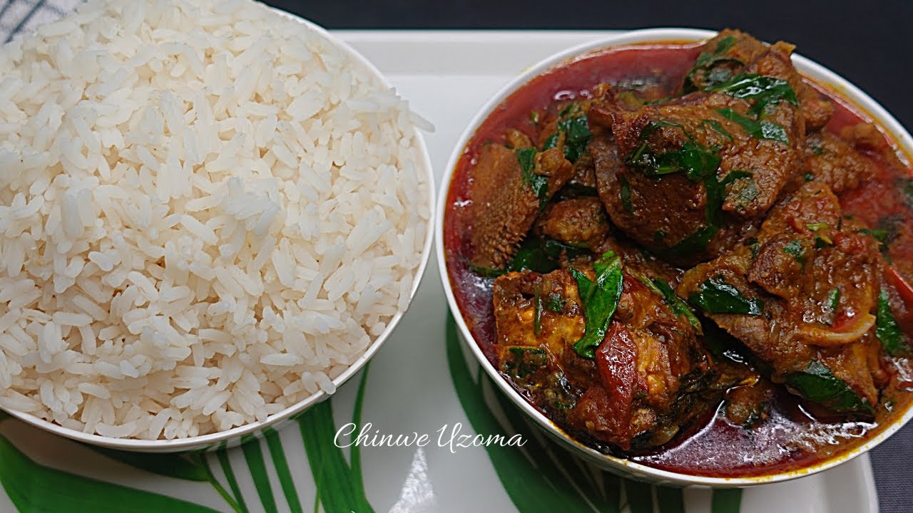 OFE AKWU: The Nigerian Stew That Tastes Better Than Tomato Stew| Chinwe ...