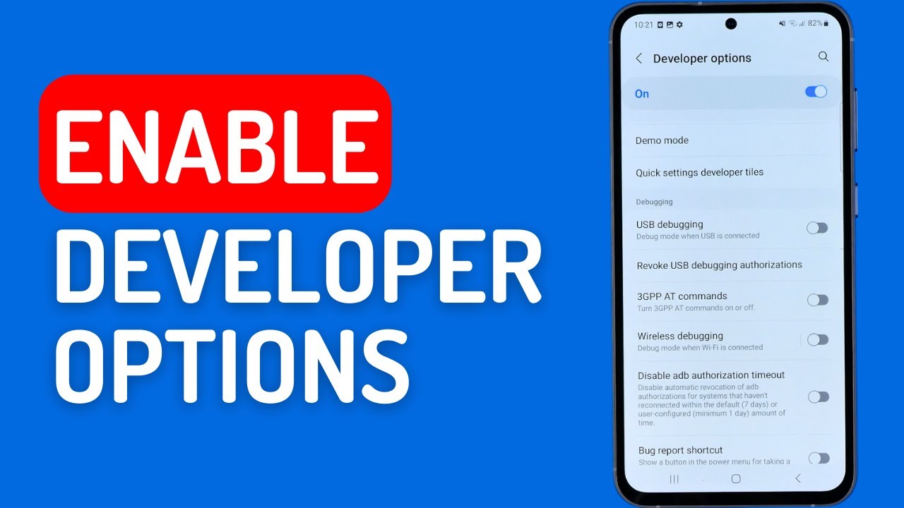 How to Enable Developer Options on Android (Samsung Galaxy S23) - YouTube