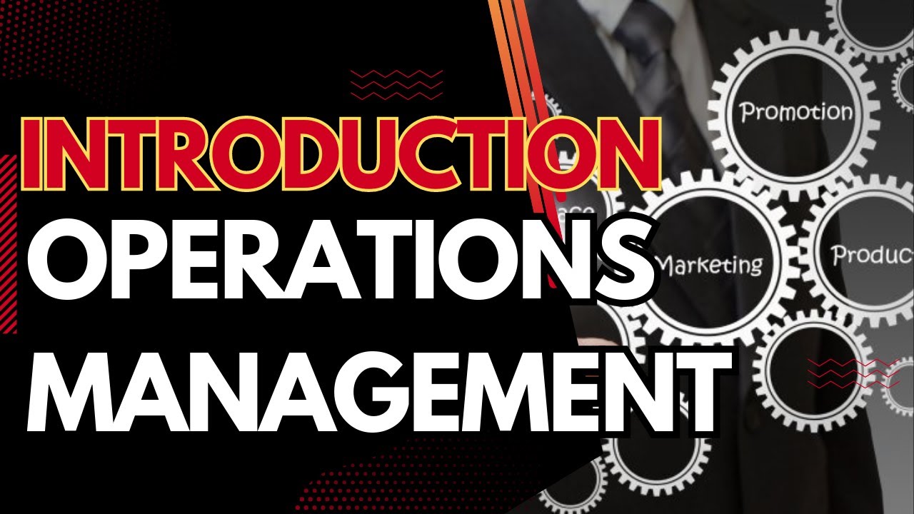 Introduction to Operations Management #learning #mba - YouTube