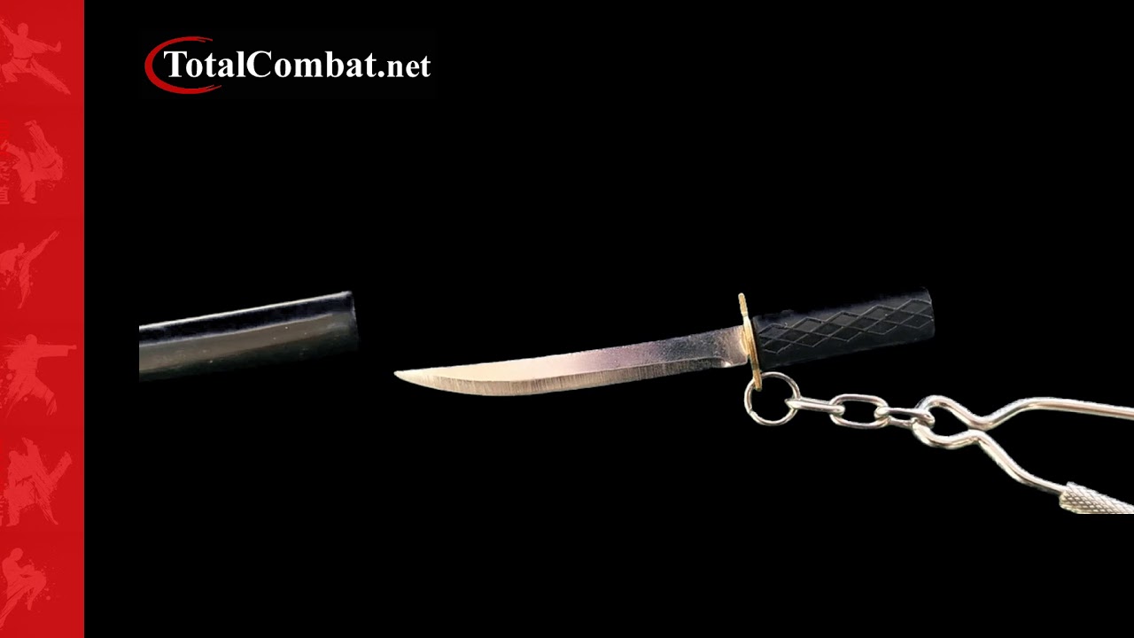 Samurai sword keyring demo - YouTube