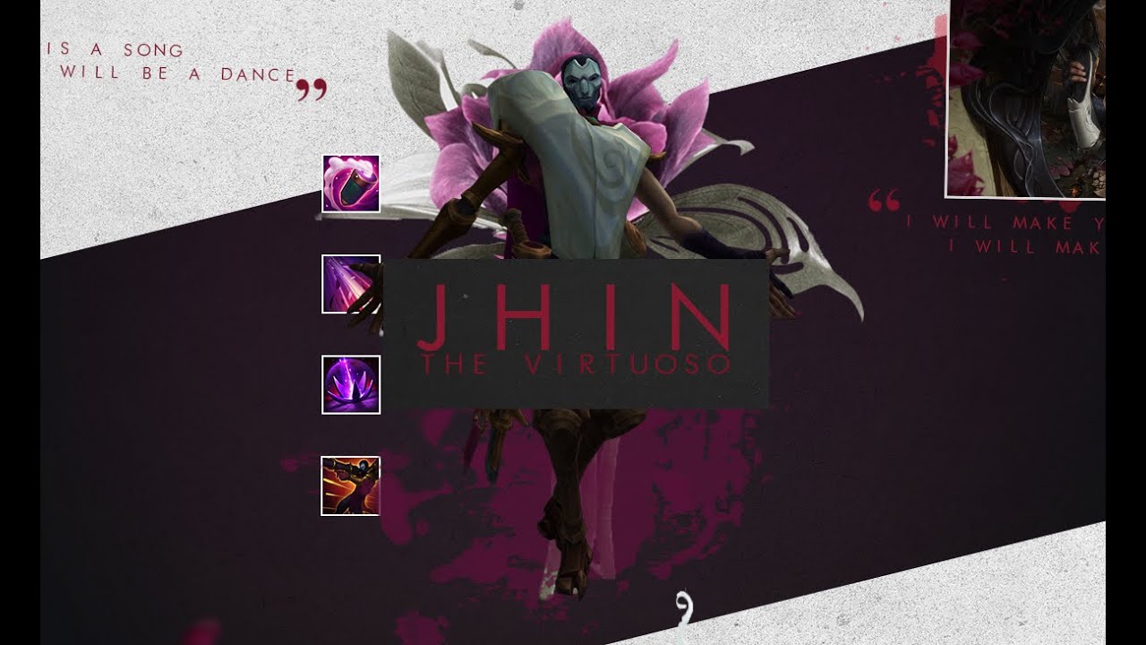 Each bullet is a song | Jhin Montage - YouTube