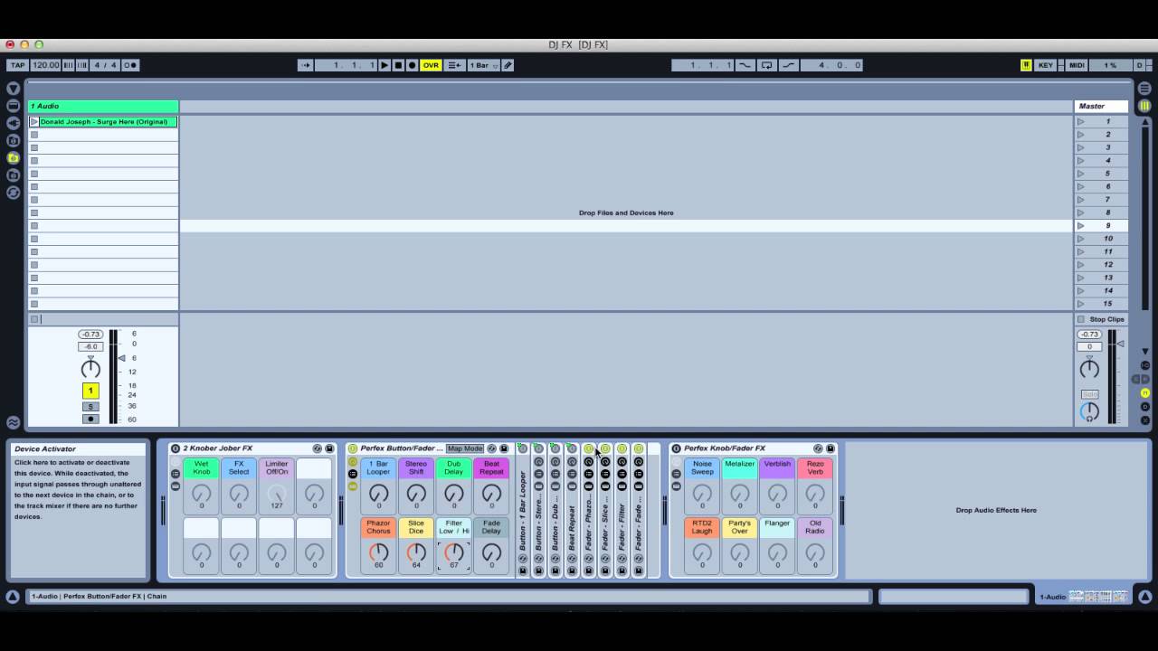 DJ FX Set ÷ FX Rack - YouTube