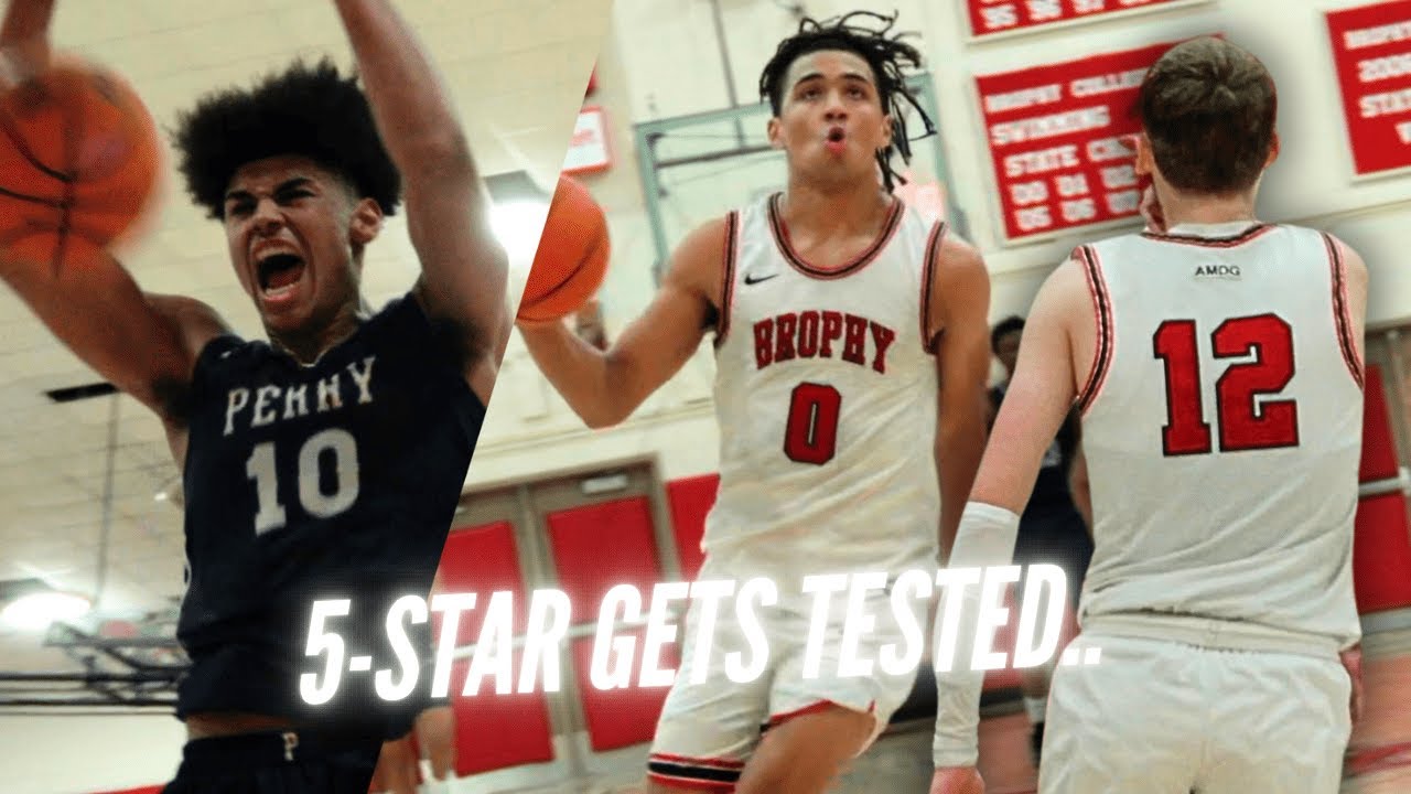 Ryan Burbach HEATED UP vs. Perry In A BIG Region Game - YouTube