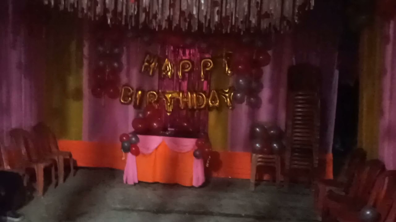 betir 1st bdy decoration - YouTube
