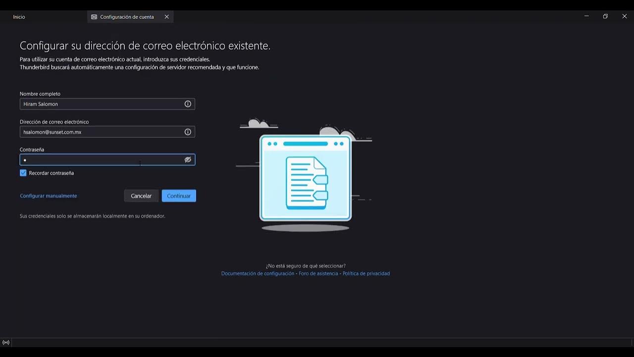 How to add email accounts to Mozilla Thunderbird - YouTube