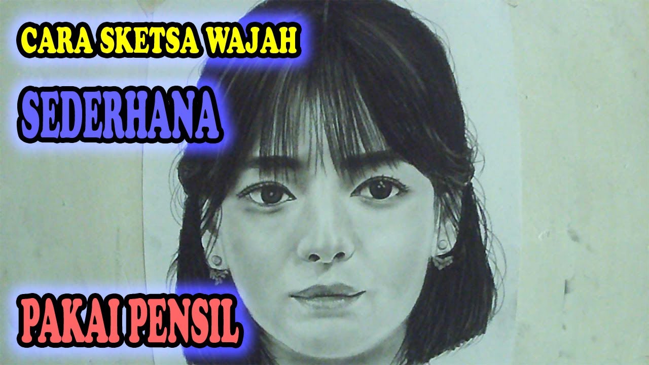 How To Sketch A Simple Face Using A Pencil YouTube How To Sketch A Simple Face Using A Pencil YouTube