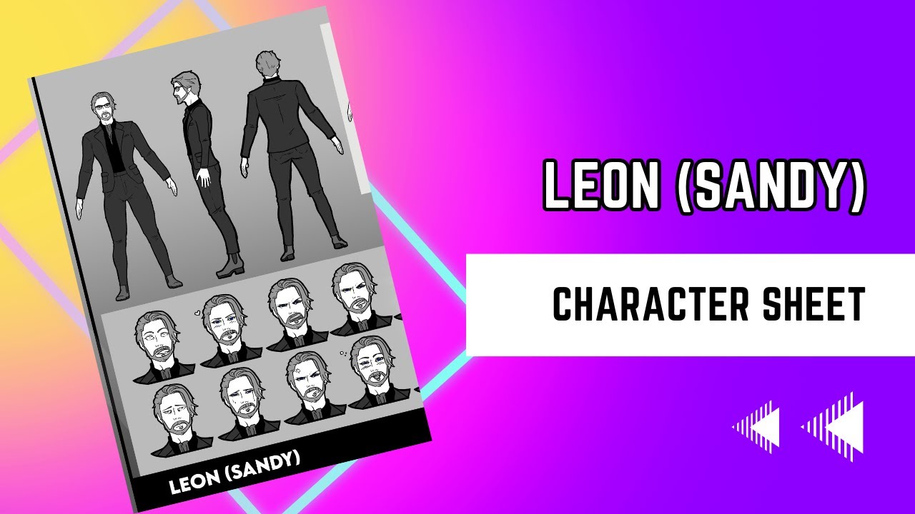 Demonic Surge: Creating Leon's Character Sheet | Heaven's Equal Art ...