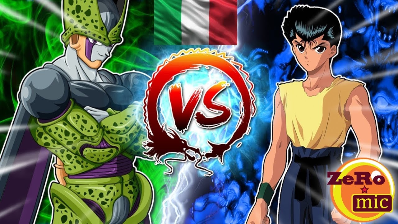 ZeroMic - Dragon Ball Z Abridged: Cell VS Yusuke - YouTube