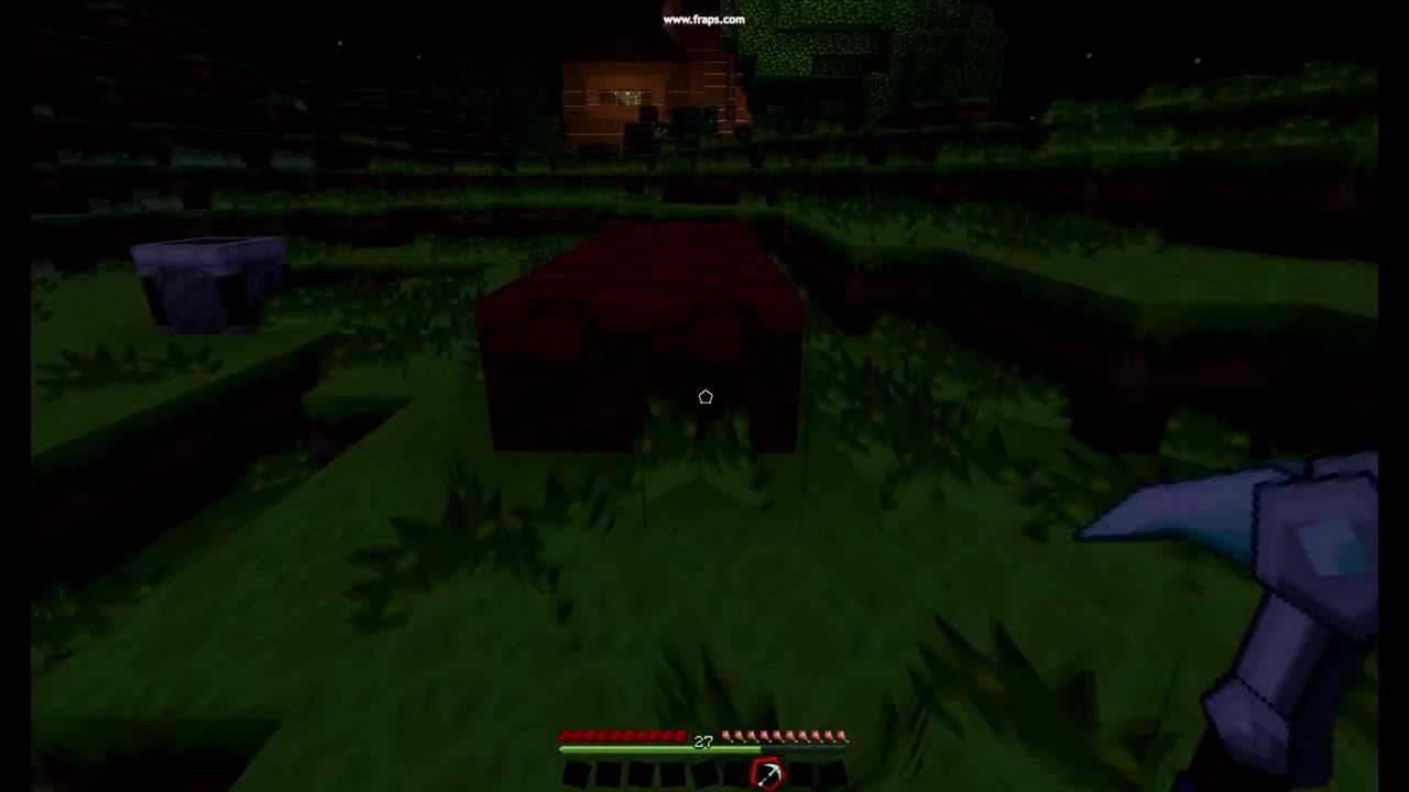 Tutorial:How to make Netherrack into Netherbrick - YouTube