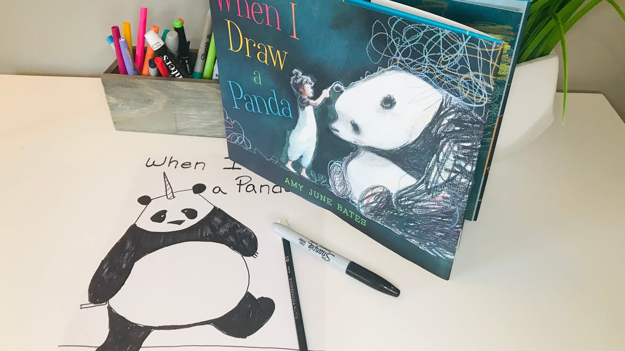 When I Draw a Panda- Read Aloud and Draw Along - YouTube