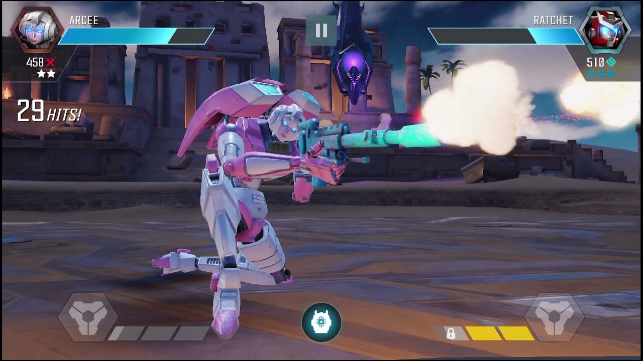 OLD Arcee Gameplay - Transformers: Forged to Fight - YouTube