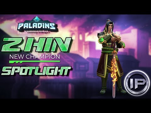 ZHIN - Champion Spotlight | Paladins ITA - YouTube