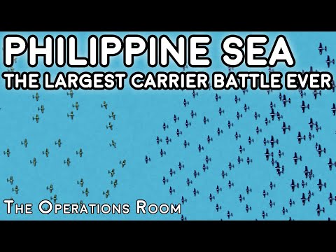 Battle of the Philippine Sea  - The Largest Carrier Battle Ever (1/2) - Animated