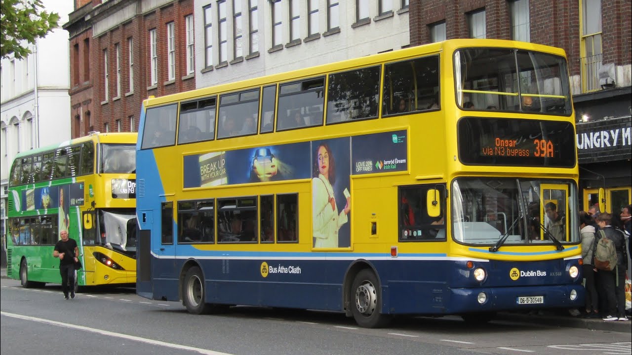 Dublin Bus | ALX400 Volvo B7TL AX548 (06-D-30548) | Service 41D - YouTube