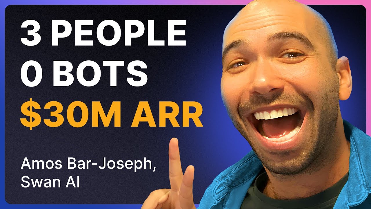 $10M ARR PER EMPLOYEE with AI? This Startup Says Yes. | Amos Bar-Joseph ...