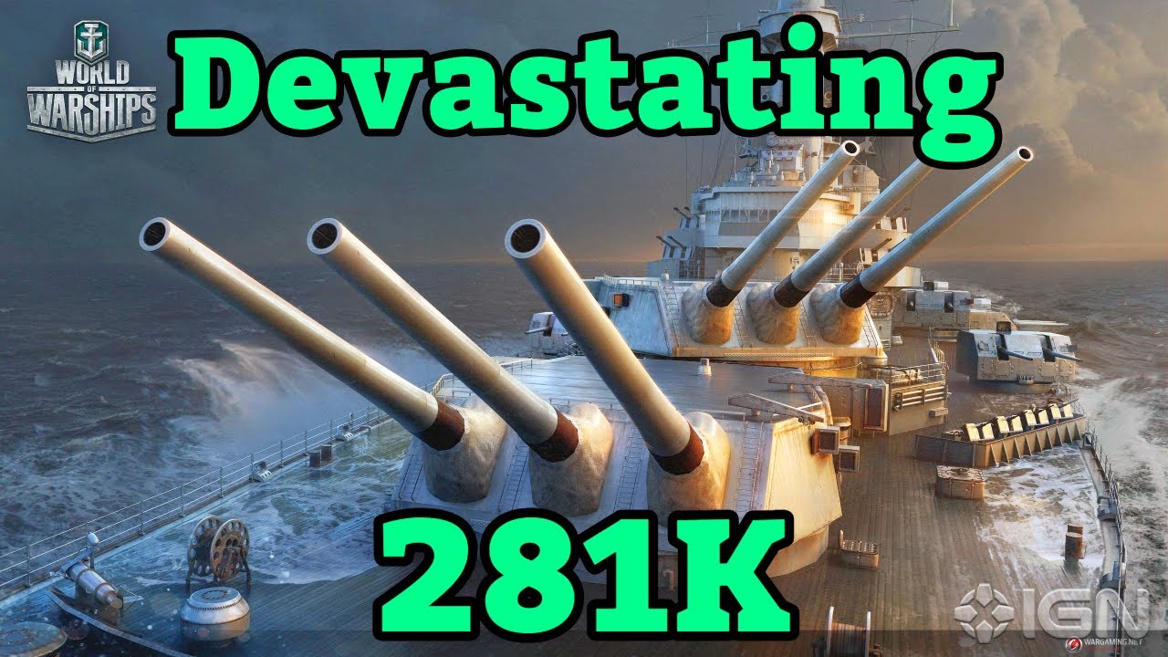 Full Damage build on Montana is devastating in World of Warships Legends - YouTube