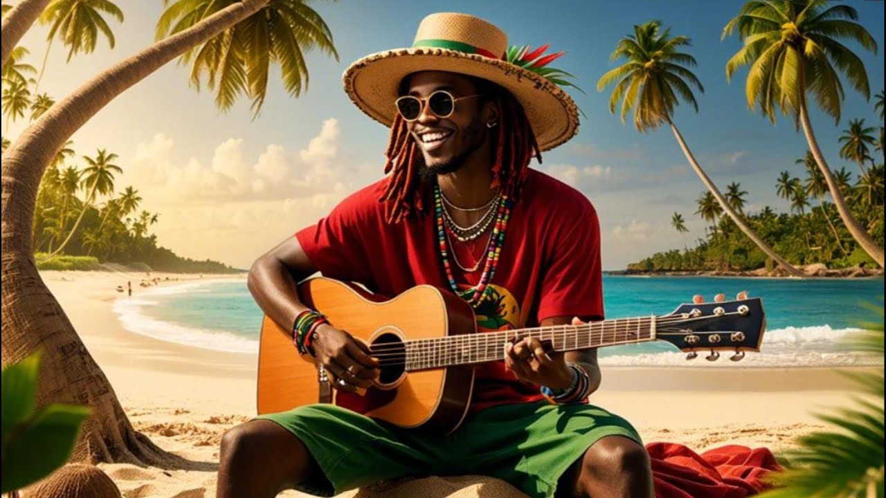 Tropical Reggae Vibes 🌴| Chill Tunes for Relaxation Reggae Love Songs ...