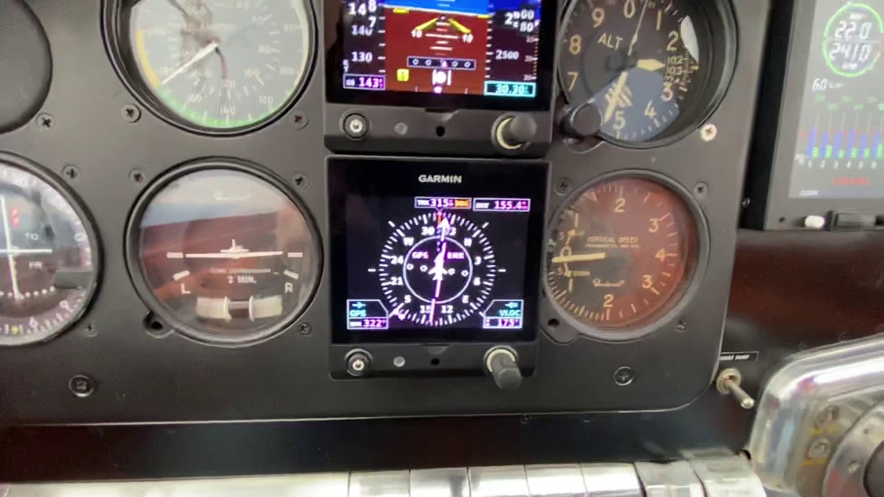 Flying the Bonanza over Dallas - YouTube