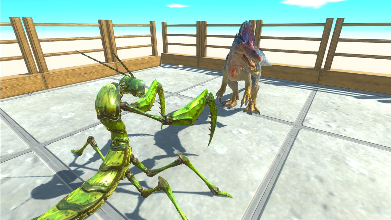GIANT PRAYING MANTIS vs EVERY UNIT - Animal Revolt Battle Simulator ARBS - YouTube