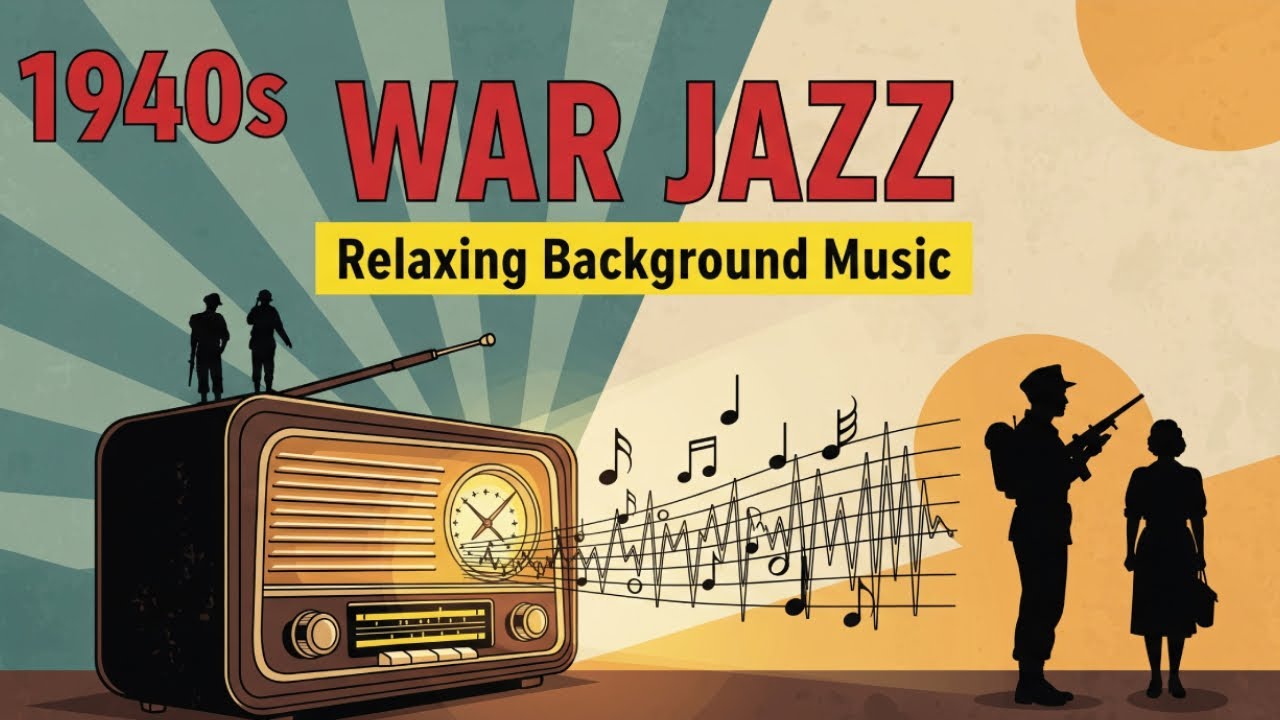 Patriotic 1940s War Jazz – Relaxing Vintage Background for Older ...