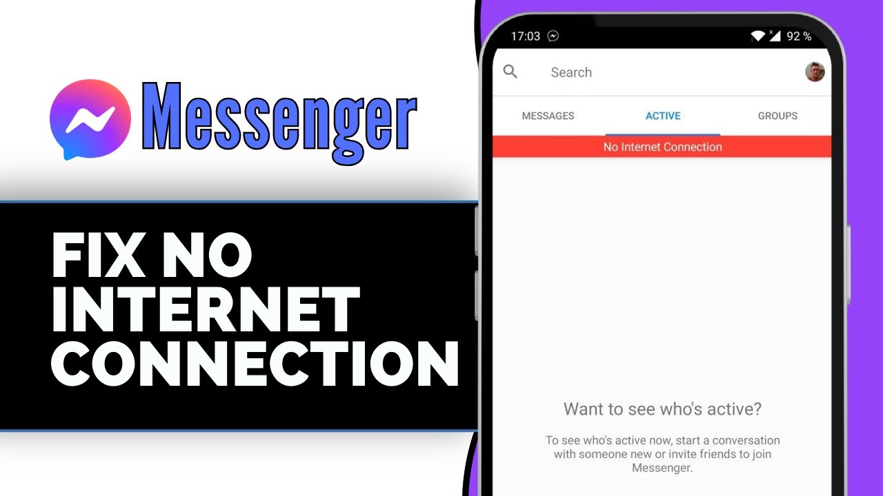How to Fix No Internet Connection Problem on Messenger (2025) - YouTube
