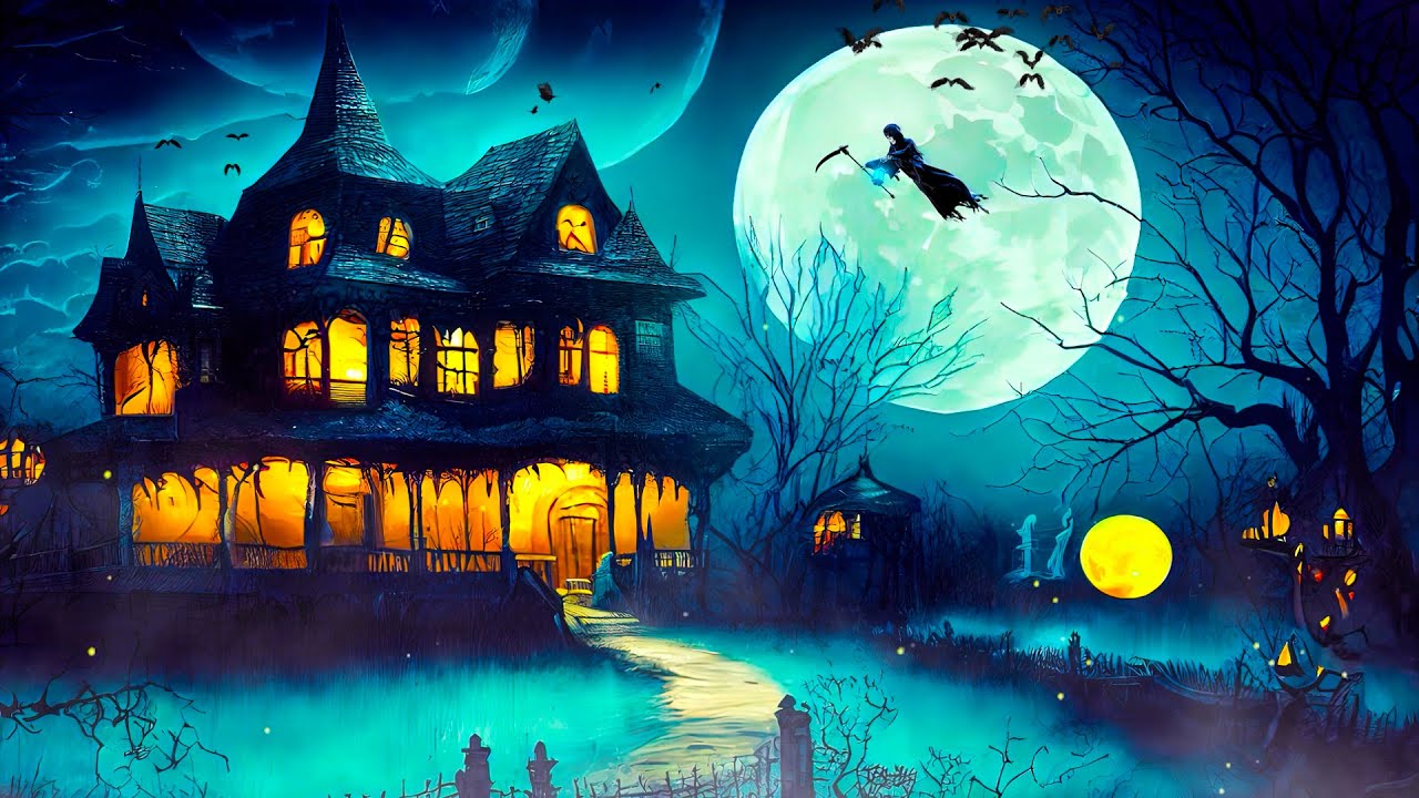 Spooky Halloween Ambience Abandoned Haunted Town Scary Halloween spooky-halloween-ambience-abandoned-haunted-town-scary-halloween